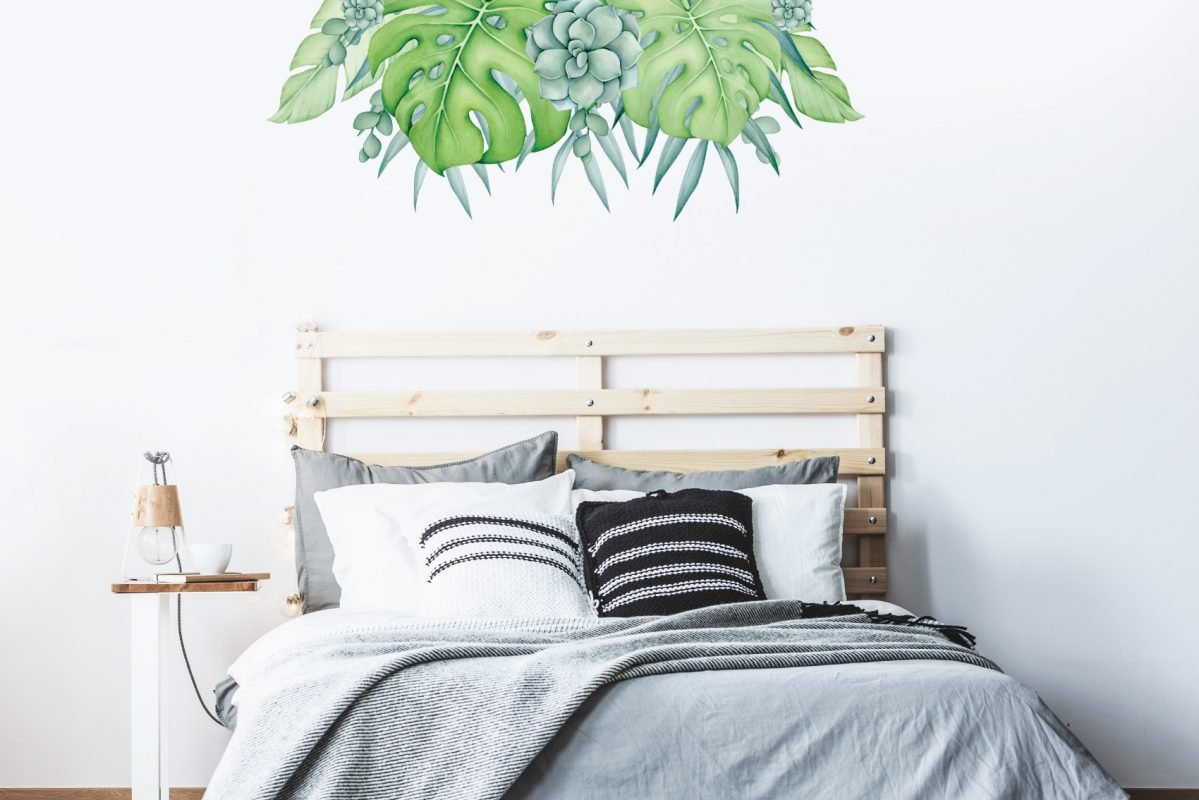 Tropical Garden Wall Decal Set - Removable Wallpapers, Wall Stickers ...