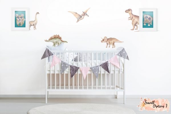Small DINOSAUR Wall Decals - Removable Wallpapers, Wall Stickers & Wall ...