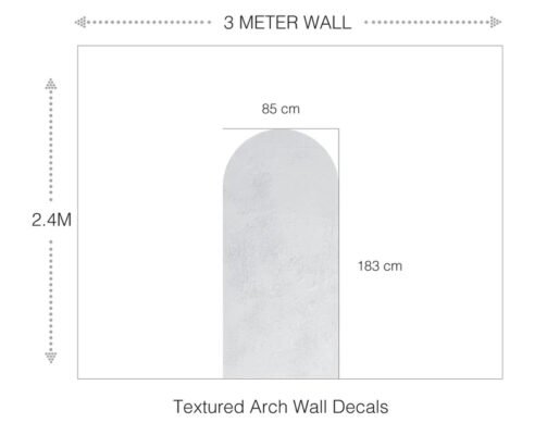 Textured Arch Wall Decals - Removable Wallpapers, Wall Stickers & Wall ...