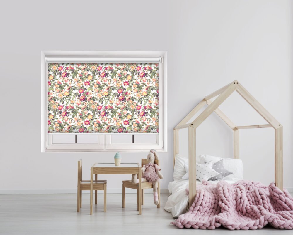 Beautiful Roses - Printed Roller Blind - Removable Wallpapers, Wall ...