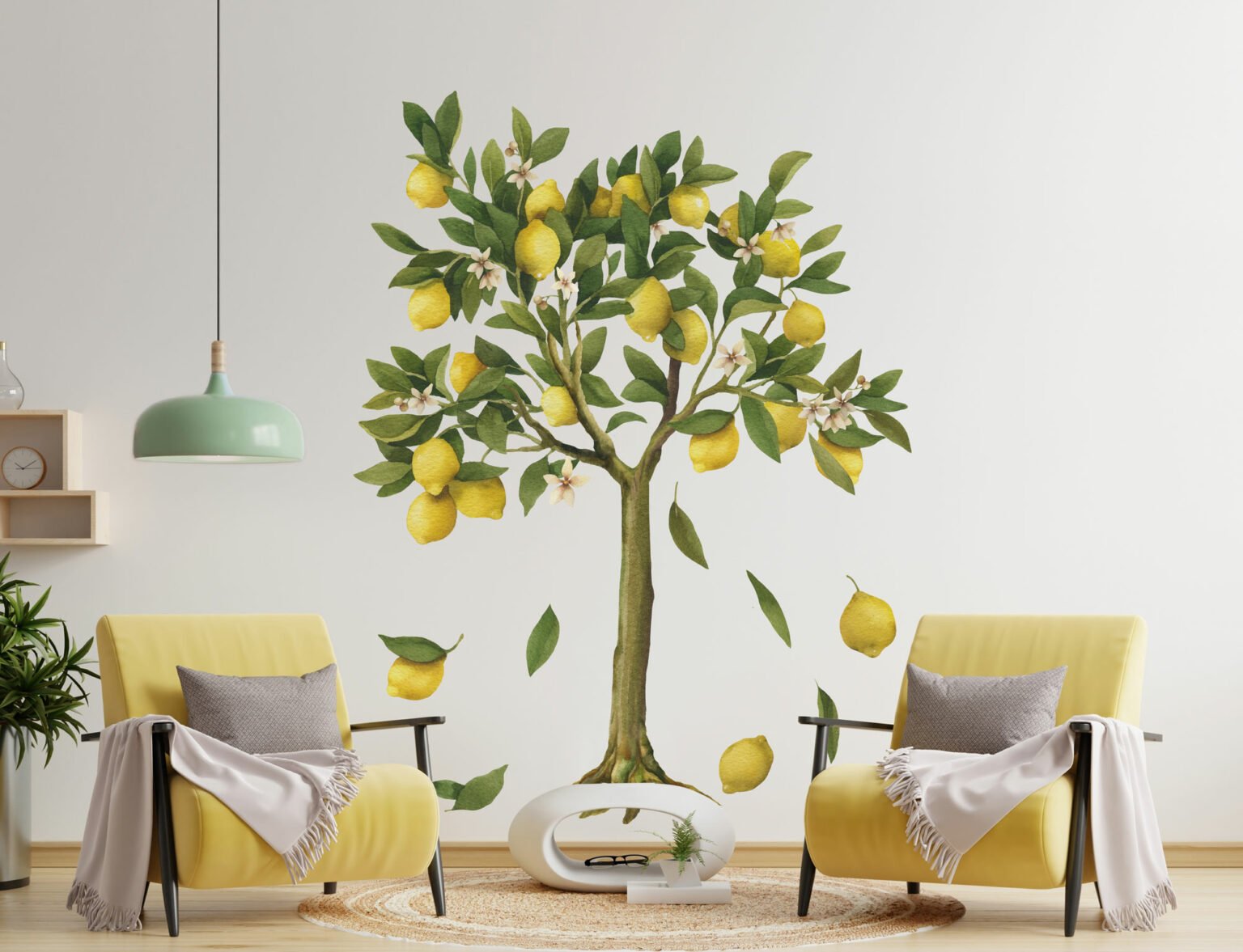 Lemon Tree wall Decals Decals - Removable Wallpapers, Wall Stickers ...